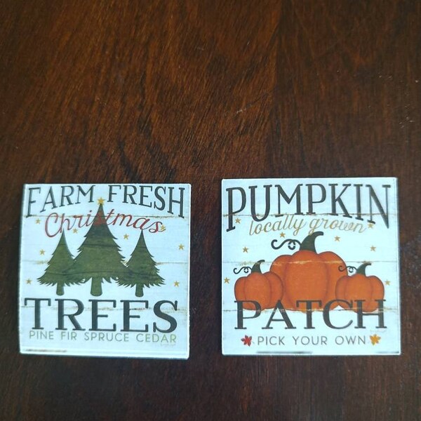 3" X 3" Seasonal/holiday Magnets for Your Decor Truck Doors Red Truck ...