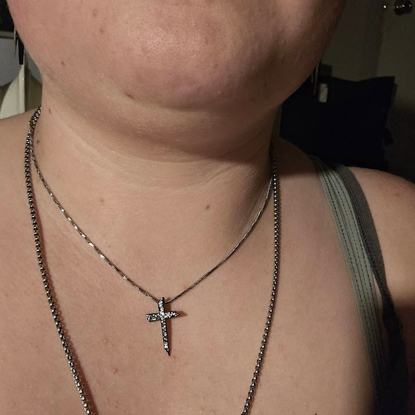 My Demon Kdrama Cross Necklace Gu Won's Cross Necklace Song Kang - Etsy