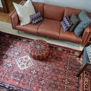 Antique Handmade Victorian Palace Size Area Rug 1910 Mint | Etsy