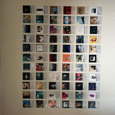1200PCS Minimalist Album Cover Poster, Album Prints, Music Wall Decor ...