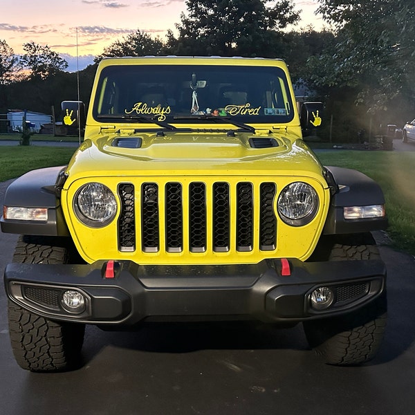 JEEP WEEK | Jeep Wave | Wave Dammit | Jeep Decal - Etsy