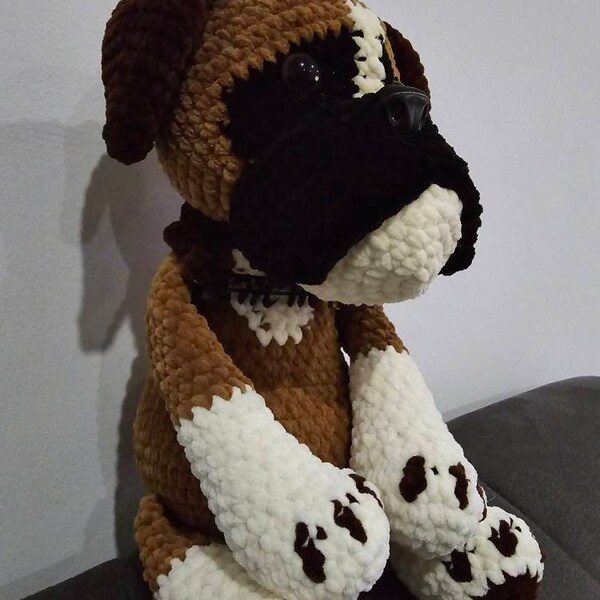 Boxer Crochet Pattern, Crochet Boxer, Boxer, Crochet Pattern, Amigurumi ...