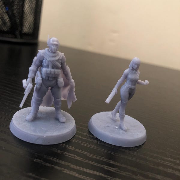 Atomic Unity Post Apocalypse Minis by Vermillion 3D Printed Wargaming ...
