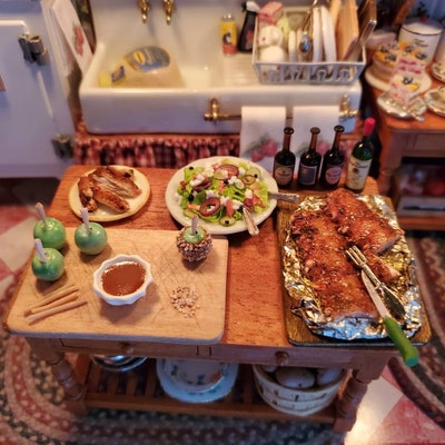 Miniature Goldfish, 1 12 Dollhouse Scale Snack, Goldfish Cracker ...