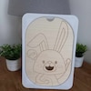 Bunny Flisat Insert SVG Template for Trofast Bin Lid & Flisat Sensory ...