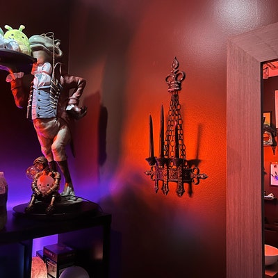 Two Faced Devil Paper Mache Candy Bucket Handmade Halloween - Etsy