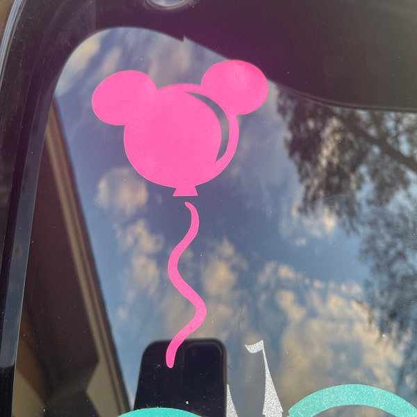 Mickey Balloon Decal | Disney Mickey Decal | Disney Mickey Mouse ...