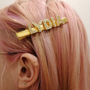 Personalised Hair Clip Custom Hair Clip Customised Hair - Etsy