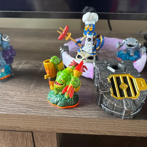 Custom Skylanders Bone Chompy Figure - Etsy