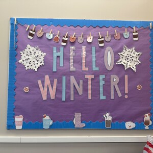 Latte Love Coffee Valentines Bulletin Board Borders - Etsy