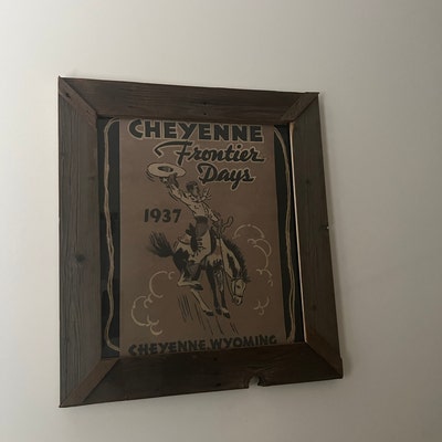 1937 Cheyenne Frontier Days Poster Vintage Print 12x18 - Etsy