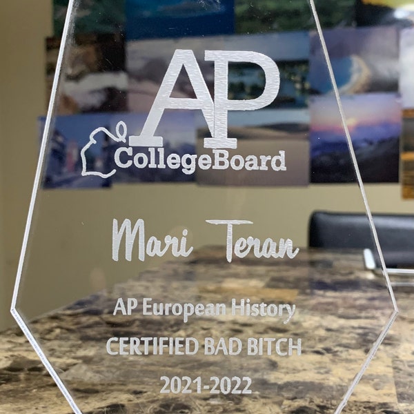 LED Acrylic Trophy | Custom LED Award | Custom LED Plaque Award ...