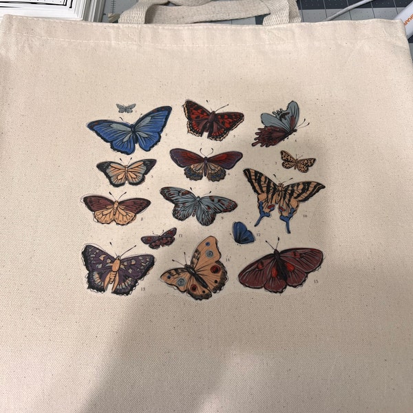 Butterfly PNG, Butterflies Chart Vintage Retro Aesthetic Boho Trendy ...