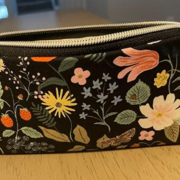 Floral Padded Zipper Pouch: Sunglasses, Eyeglasses Soft Case - Etsy
