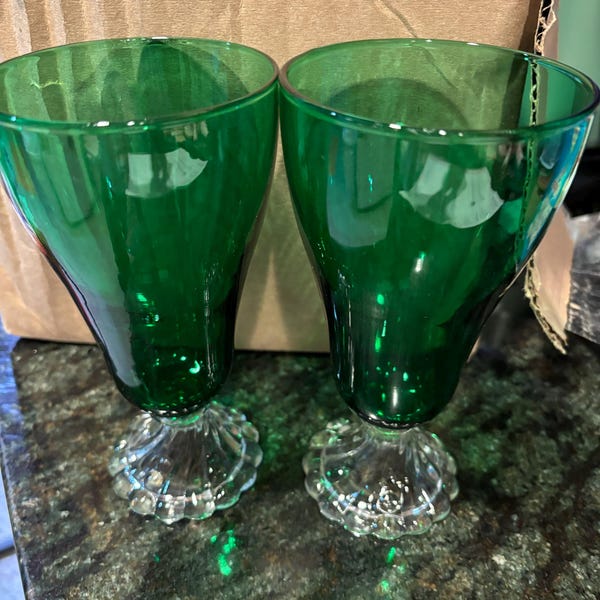 Set of 4 Tiara SANDWICH CHANTILLY GREEN Snack Plate Cup Sets 8 3/8 ...