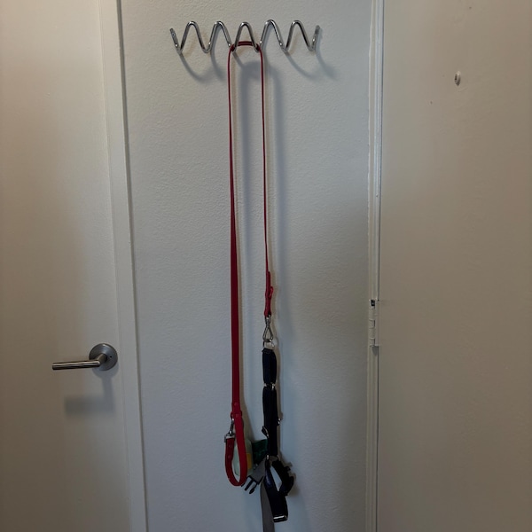 Stainless Steel Wave Wall Hooks – Modern Minimalist Decor - Entryway ...