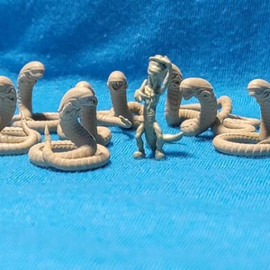 Chibi Jaws Set 3d Printed Miniatures - Etsy