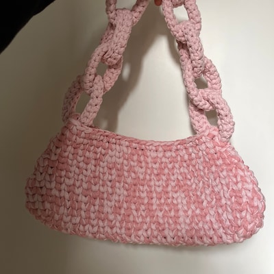 Chunky Chain Bag Crochet Pattern PDF - Etsy