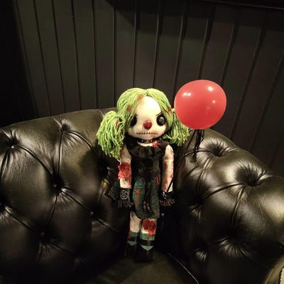 OOAK Hand Stitched Siamese Twin Rag Doll Creepy Gothic Folk Art by Jodi ...