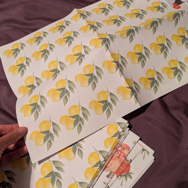 Apple Wrapping Paper. Gift Wrap and Tags With Apples. Apple Painting ...