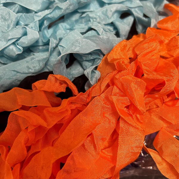 Aqua Blue Crepe Paper Flower Rosettes 1 3/4 - Etsy