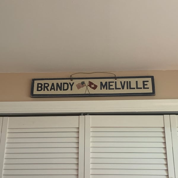 Brandy Melville Flag Sign – Authentic Store Sign Made by Official ...