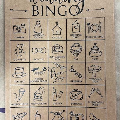 Chocolate Bingo Cards: Printable Bingo Cards Color Pictures - Etsy