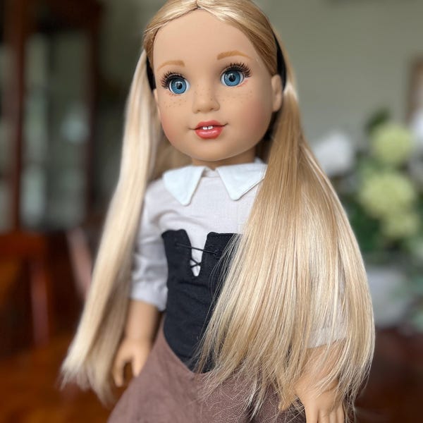 Custom Doll Wig for Minifee 1/4 BJD Dolls- "tan Caps" 6-7" Head Size of Bjd, Msd, ,fairyland ...