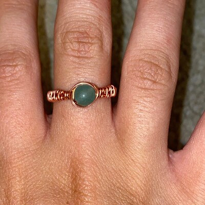 Spiraling Ring Tutorial Beginner Ring Wire Wrapping Tutorial DIY Pattern Jewelry Tutorial Wire ...