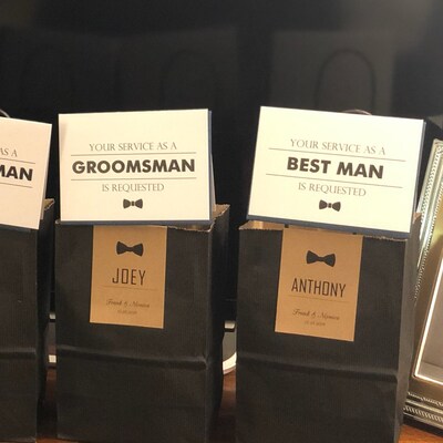 Best Man Card Best Man Proposal Will You Be My Best Man to My Best Man ...