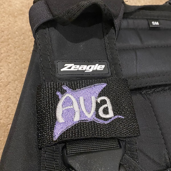 Personalized Embroidered Scuba BCD Name Tag Badge - Etsy