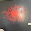 Technology Wall Decal - Circuit Board Wall Sticker Binary Code Computer ...