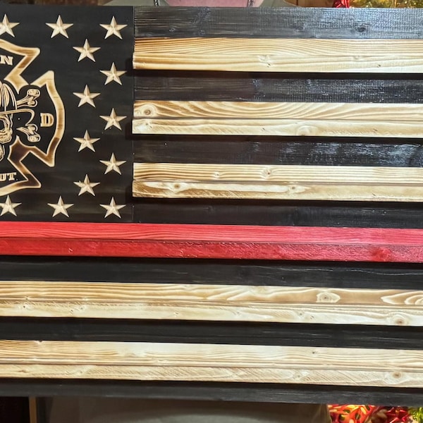 Rustic Busch Light Wooden Flag - Etsy