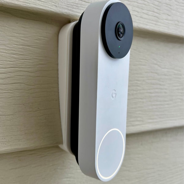 Google Nest (wired, 2nd/ 3rd Gen.) Doorbell Vinyl/ Board Siding Mount ...