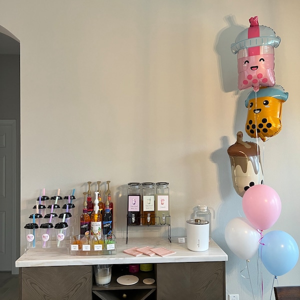 Boba Balloons (set of 3pcs) - Etsy