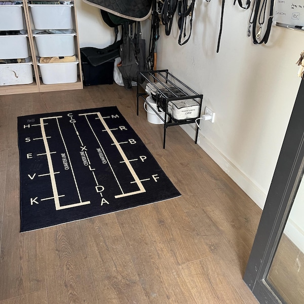 Dressage Arena Rug . Practice Your Test Weather-resistant, Great for ...