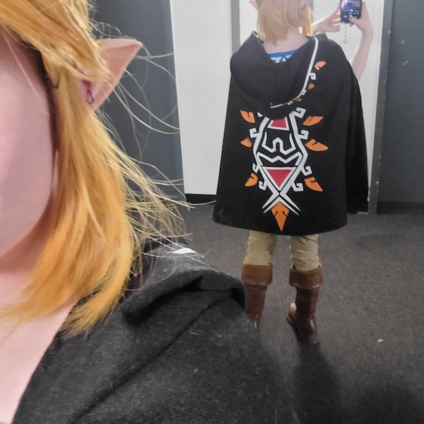 Link Tunic & Cloak (legend of Zelda Breath of the Wild) SVG Cricut and ...