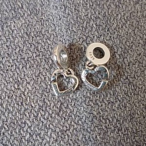 Two-tone Splittable Sun and Moon Dangle Charm,authentic Genuine Silver ...