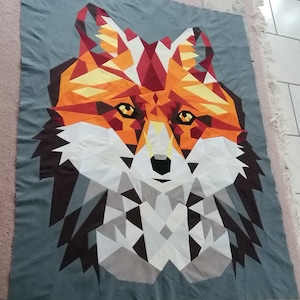 The Modern Fox Quilt Kit - Etsy