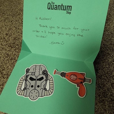 Fallout Mini Nuke Sticker - Etsy