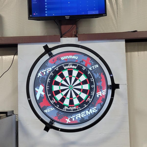 Autodarts Ring With Cameras | Real-time Scoring | Optional LED Lights ...