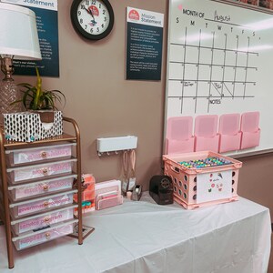 Modern Pastel Classroom Decor Bundle Editable, Calm Classroom Decor ...