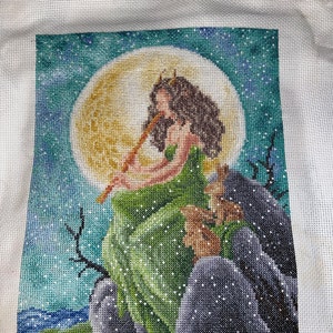 Cross Stitch Pattern purple Iris DMC Chart | Etsy