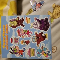 Toontown Die Cut Vinyl Sticker Sheet 6.5 X 5.5 10 Stickers Total - Etsy