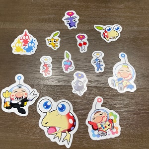 Pikmin Chibi Sticker Set - Etsy