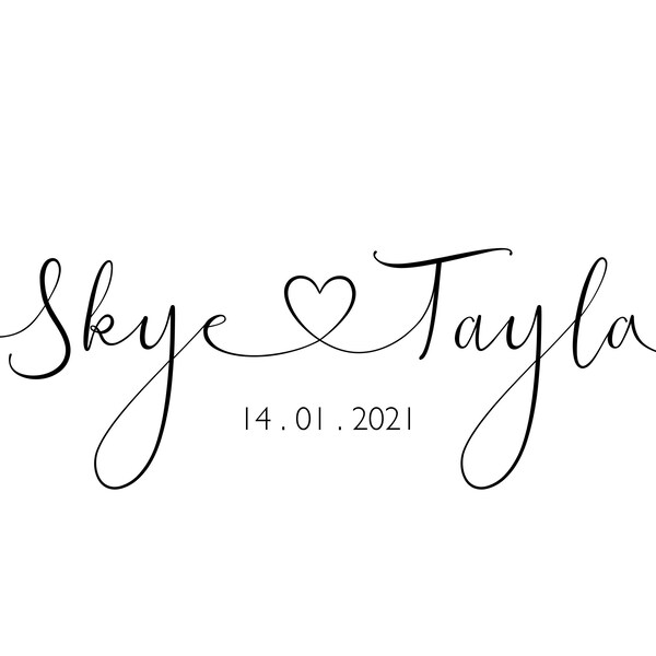 Personalised Family Print Custom Family Names Print Custom Family ...