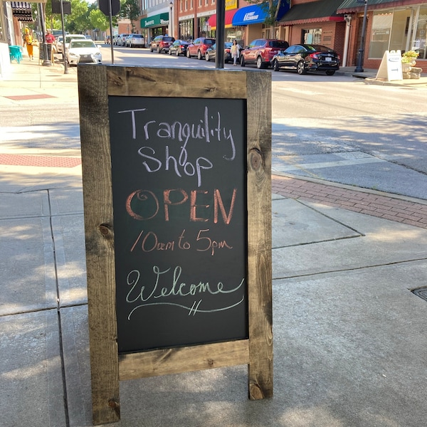 Rustic Chalkboard, Extra Large Kitchen Chalk Board. Custom Made, You ...