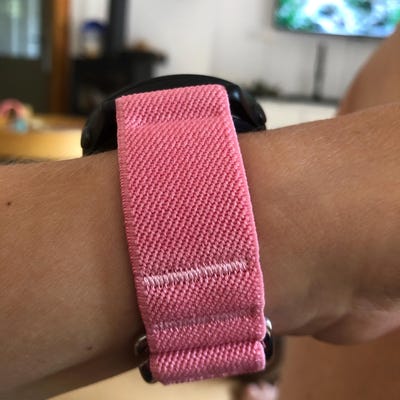 Green Nylon Fabric Smart Watch Band Sport Loop Belt Strap Canvas ...