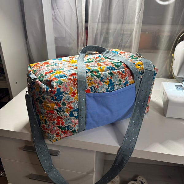 Easy Duffle Bag - Digital Sewing Pattern (PDF), Video Tutorial Included ...
