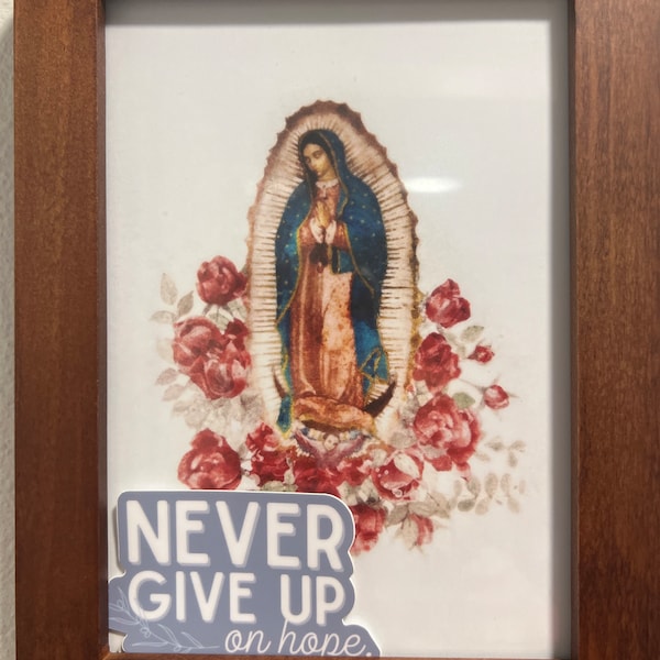 Stella Maris Print | Catholic Artwork | Virgin Mary | Star of the Sea ...